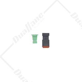 Purchase Caterpillar Black 2-Way Plug Connector | 1552270 for only $7. ...