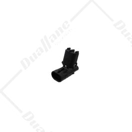 Order Delphi Weather Pack 2-Way Black Sealed Male Connector | 12010973 ...