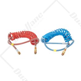 Order Phillips Ind. Heavy-Duty Coiled Air 15’, with 40” lead, pair (red ...