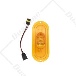 Order Truck-Lite 60 Series LED Oval Side Turn Signal Flange Mount Light ...